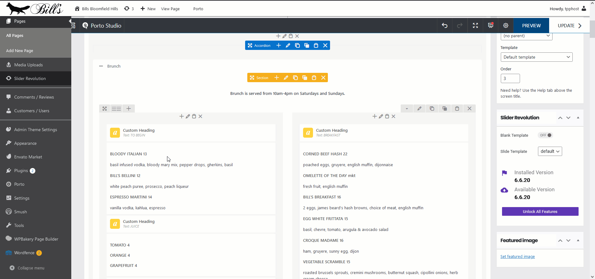 ADMIN TUTORIALS – Bills Bloomfield Hills