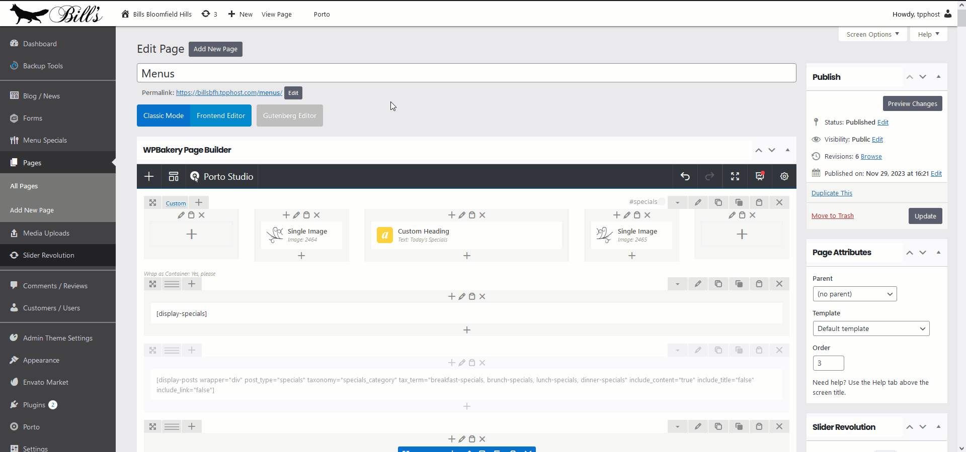 ADMIN TUTORIALS – Bills Bloomfield Hills